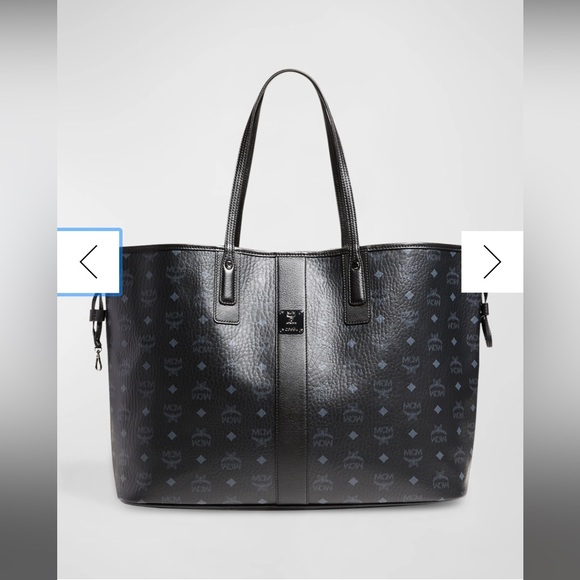 MCM | Bags | Mcm Liz Large Reversible Visetos Shopper Tote Bag | Poshmark